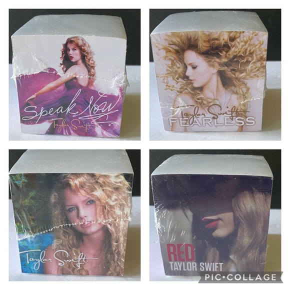 Taylor Swift | Accents | Taylor Swift Sticky Note Cube Block Paper Pad ...